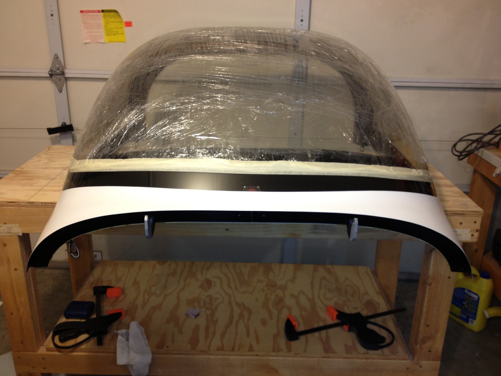 Chad and Bekah's RV-7: Canopy Fairing Continued, Continued, Complete